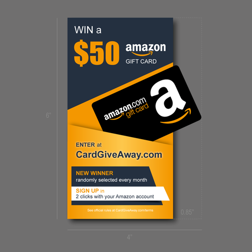 Gift Card Flyer for Acrodo | Postcard, flyer or print contest