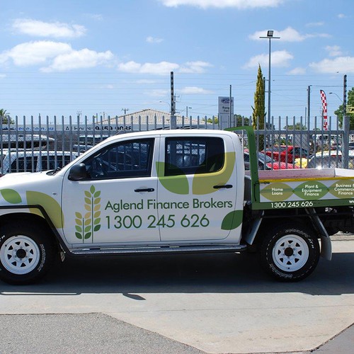 Creative Car Signage for Finance Company work ute | Signage contest