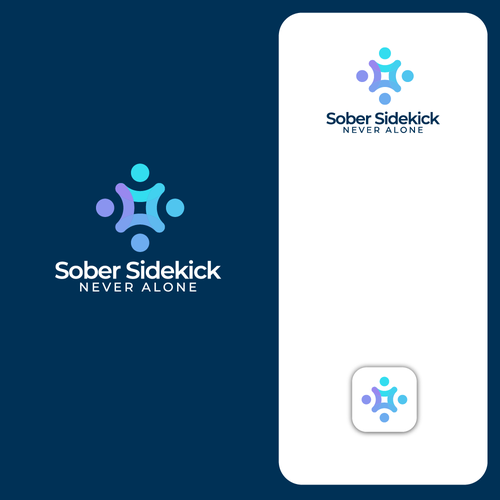 Designs | Design powerful Icon for the Sober Sidekick app | Logo design ...