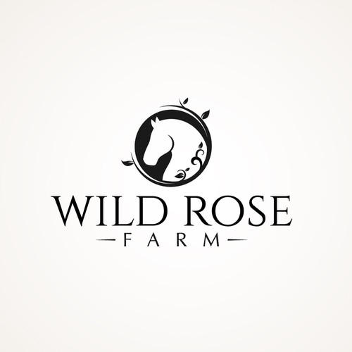 Create a beautiful, modern Logo for a Wild Rose Farm | Logo & brand ...