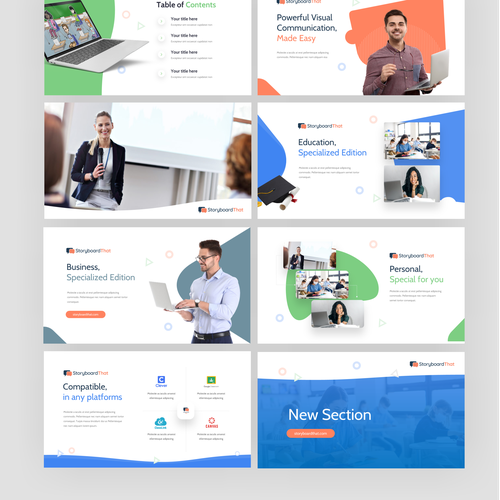 Designs | Design a clean, user-friendly powerpoint template for a fun ...