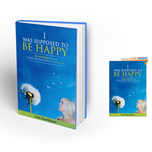 Designs | "I was supposed to be happy" - Book cover for Swedish Self ...