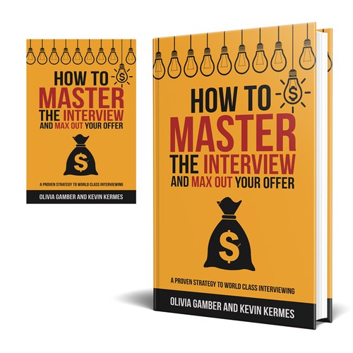 Master the Interview Book Cover Design Contest | Book cover contest
