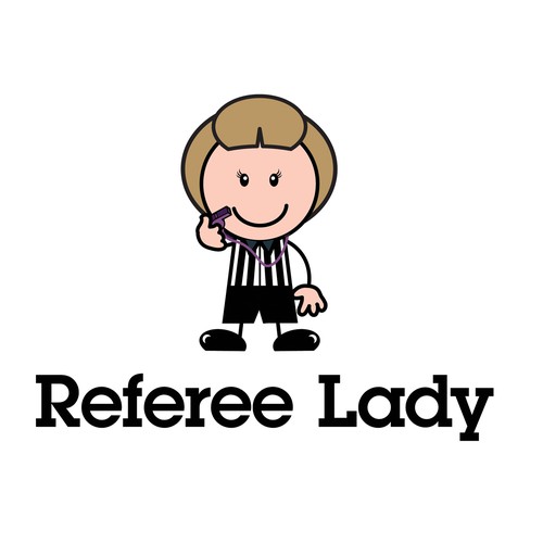 Create an icon for female referees for Referee Lady | Logo design contest