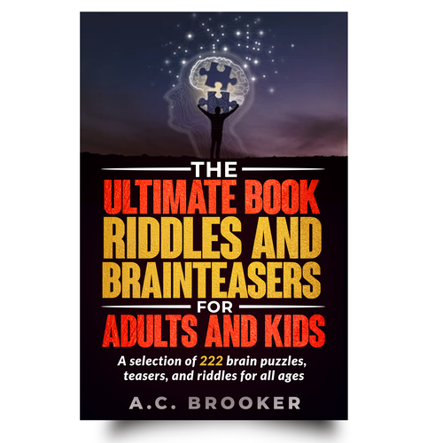 Designs | Design an eye catching cover for a book on riddles and brain ...