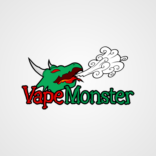 Design A Monster Logo For New Vape Company | Logo design contest