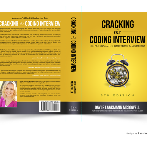 Amazon's #1 best-selling interview book needs a back cover! Template ...