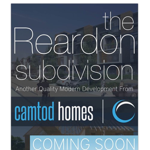 Create a modern Real Estate Subdivision Sign | Signage contest