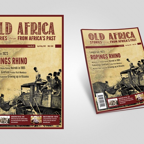 Designs | Help Old Africa Magazine with a new | Magazine cover contest