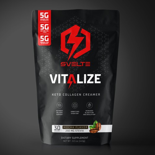 Designs | Beautiful and Captivating Package Design for New Supplement ...