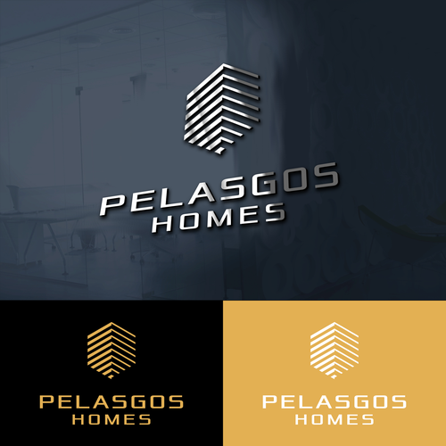 Create a modern concept logo for a steel frame construction company ...