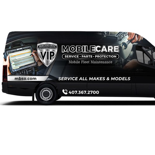 Designs | Mobile Service Wrap | Car, truck or van wrap contest