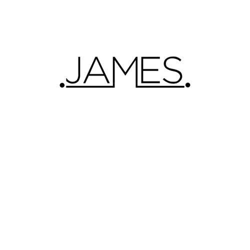 James Name Logo