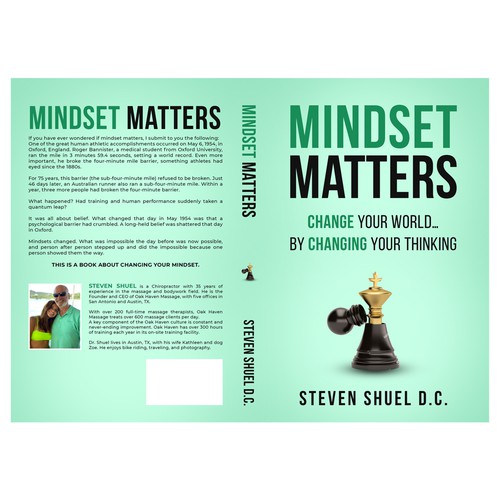 Designs | Book Cover Design - Mindset Matters | Book cover contest
