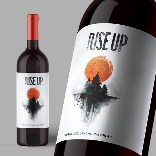 Designs | We need wine label concepts that will 'Rise Up' above the ...