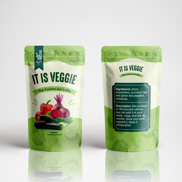 Vege food packaging design | Product packaging contest | 99designs