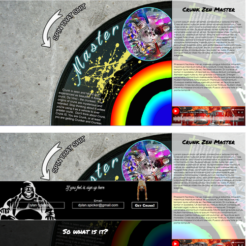 Designs | CRAZIER THE BETTER: Zen vs. Hip hop lunatic novel+album ...