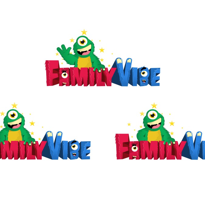 GUARANTEED: Create a logo with mascot for Family Vibe fun center | Logo ...