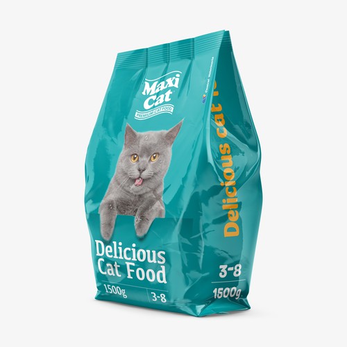 Maxi Cat (catfood) | Product packaging contest