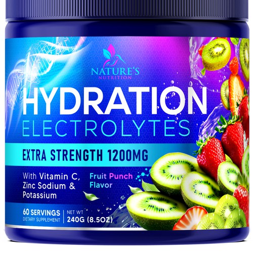 Designs | Hydration Electrolytes Design Needed for Nature's Nutrition ...