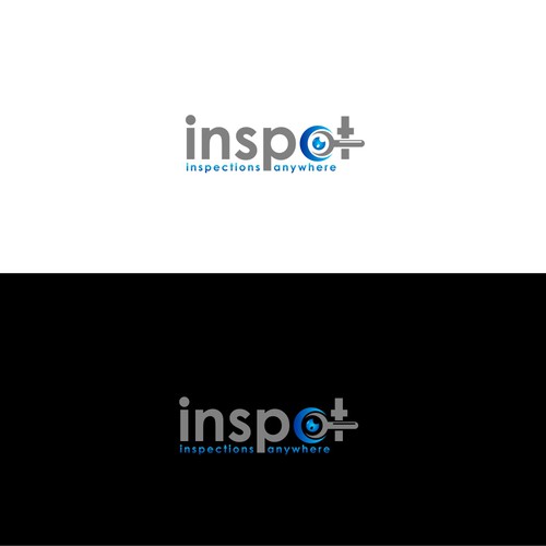 Create for us a modern "inspection" logo for Inspct, the "Inspections ...