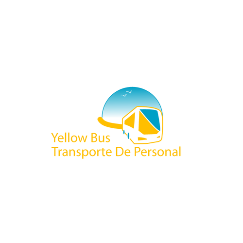logo para yellow bus transporte de personal | Logo design contest
