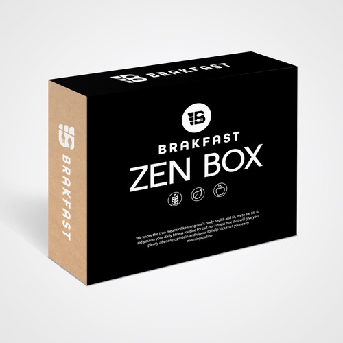 Breakfast Delivery Box & Sleeve Design. | Product packaging contest