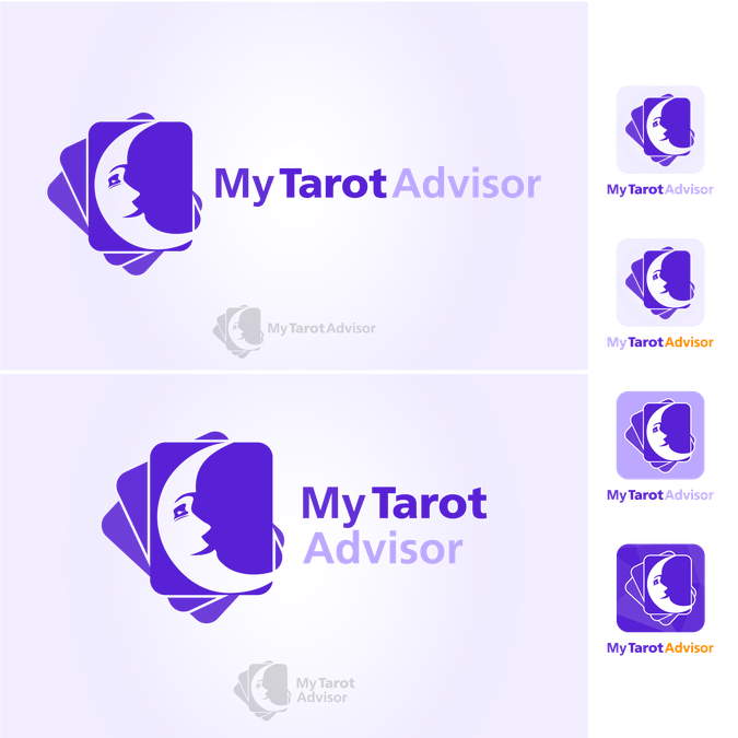 Create a sophisticated, spiritual and modern feeling logo for a psychic ...
