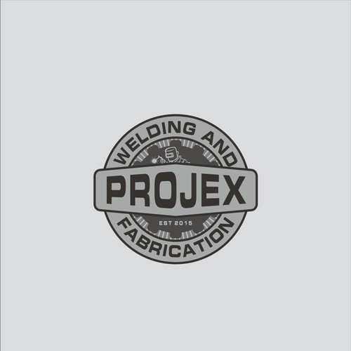 Projex Welding and Fabrication logo. Let your beard growing, bloody ...