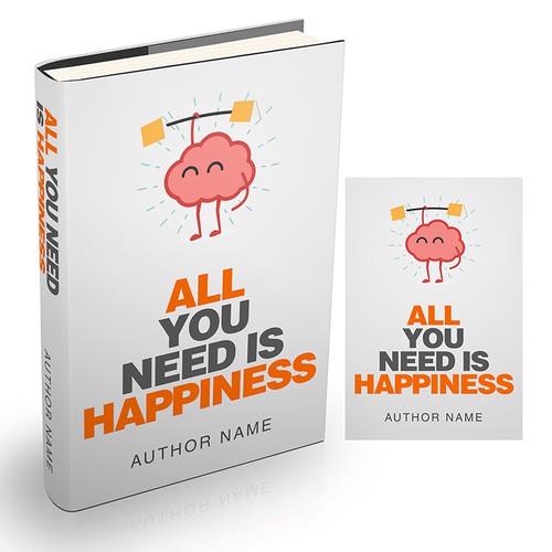 CREATE A VISUALLY STUNNING, ELEGANT, YET SIMPLE BOOK COVER ON HAPPINESS ...