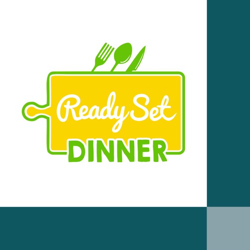 Fresh logo for mealplanning service, option for future additional ...