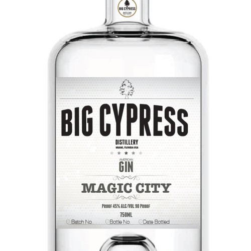 Label for craft Whiskey or Gin bottle | Product label contest