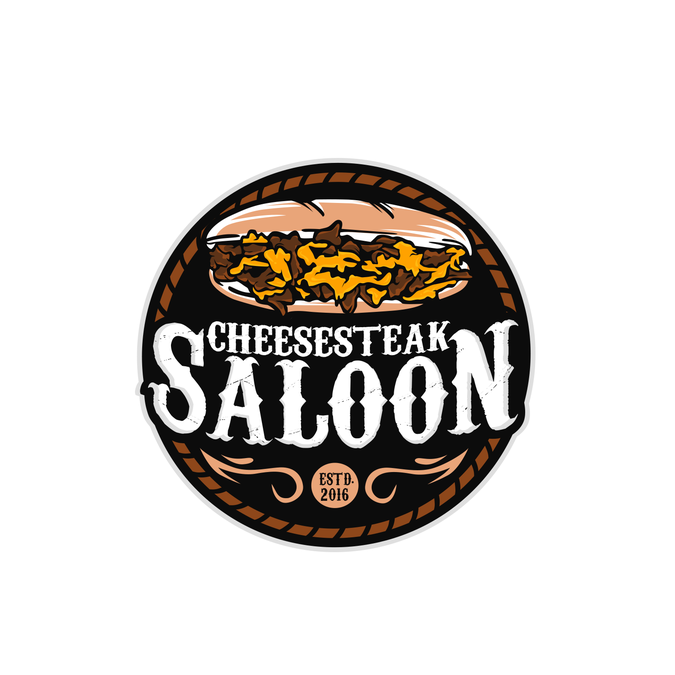 Fun Logo needed for new concept, Cheesesteak Saloon. | Logo design contest