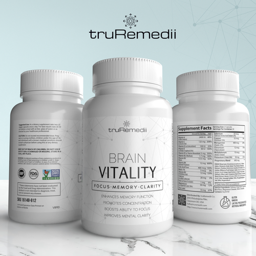 Designs | Design minimalist supplement label for a premium brand ...