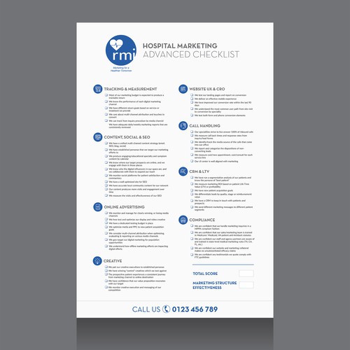 Create an interesting, creative poster out of a checklist spreadsheet ...