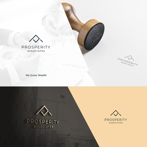 Simple with a Splash of Color: Luxury & Wealth Logo Contest | Logo ...