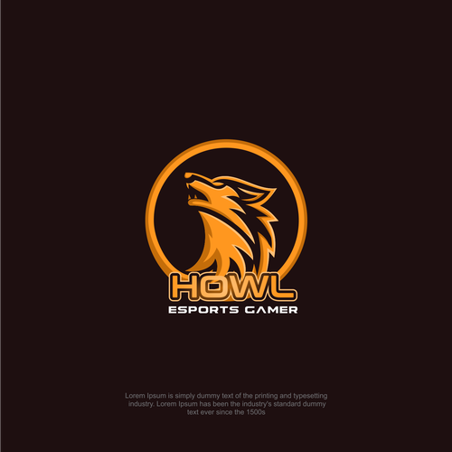Designs | howl ESports Gamer Logo | Logo design contest