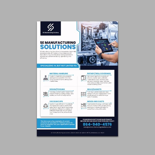 Designs | Clean single page line card for potential customers ...