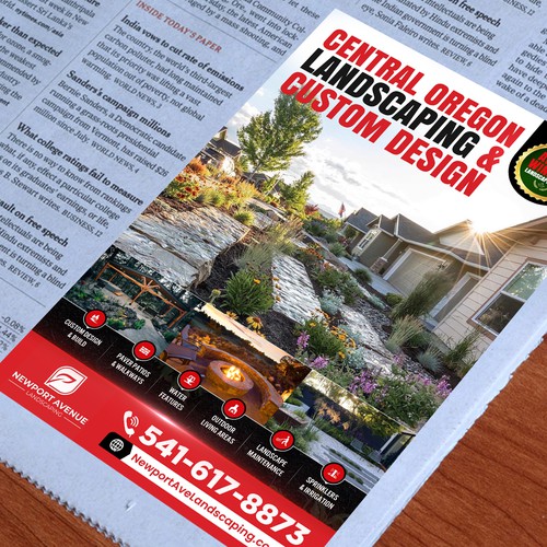 Designs | Print (Newspaper publication) ad | Postcard, flyer or print ...