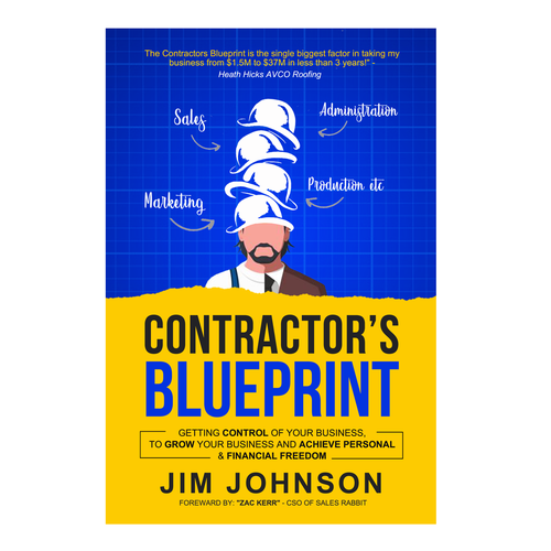 Designs | Design a best selling book cover for contractors | Book cover ...