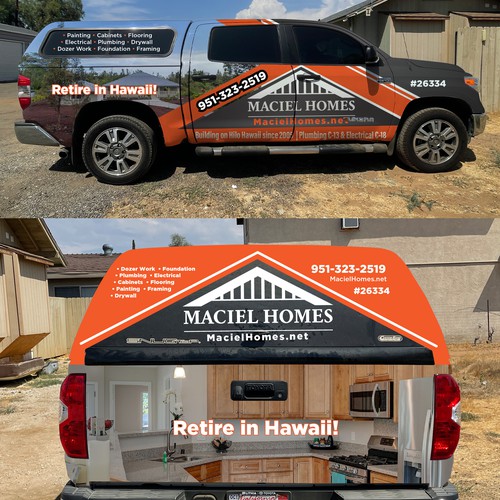 Designs | Hawaii Real Estate Truck Wrap | Car, truck or van wrap contest