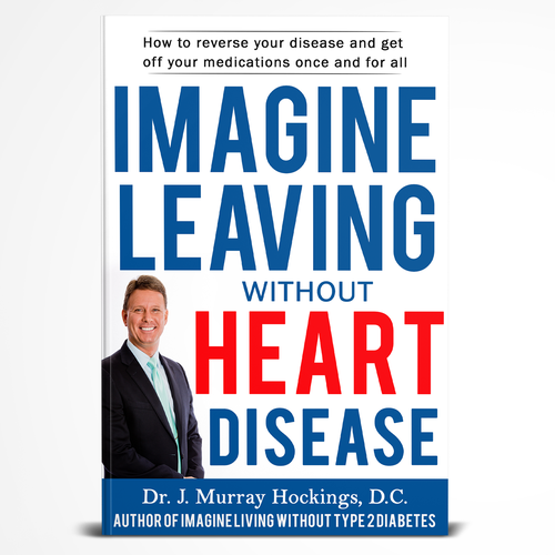 Book cover needed for Heart Disease reversal book | Book cover contest