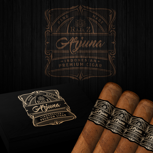 create premium cigar bands design | Product label contest