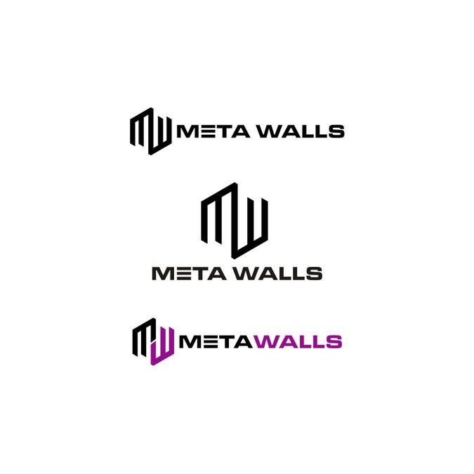 Create a clean, classy, modern logo for Meta Walls | Logo design contest