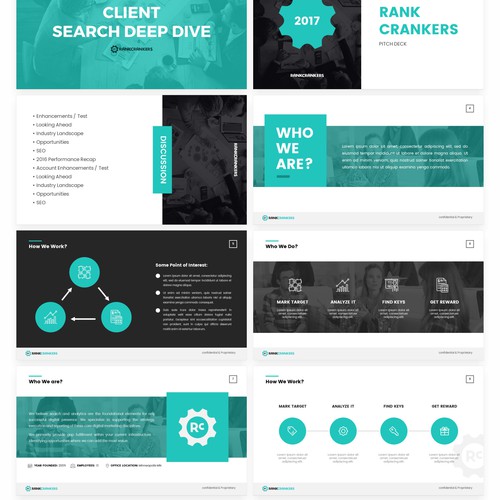 Designs | Ad agency needs new PPT design | PowerPoint template contest