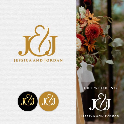 Designs | Custom monogram for the wedding of Jessica and Jordan | Logo ...
