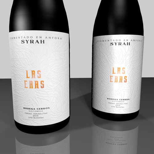 ORGANIC EXCLUSIVE WINE LABEL DESIGN - BODEGA CERRON | Product label contest
