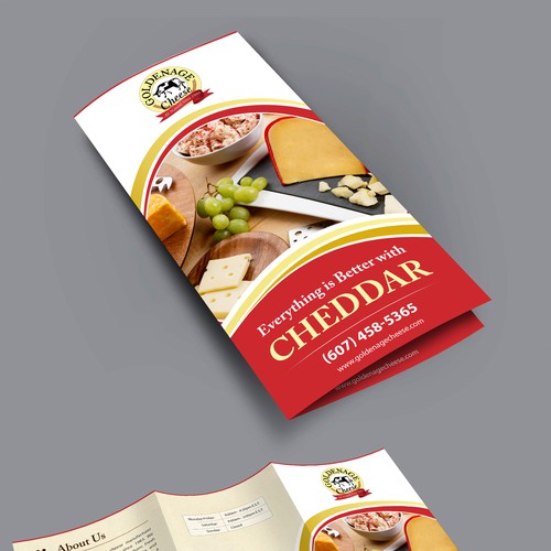 Create Brochure for Cheese Company | Brochure contest