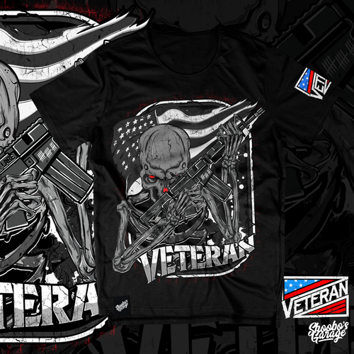 Bad-Ass Military Veteran T-Shirt | T-shirt contest