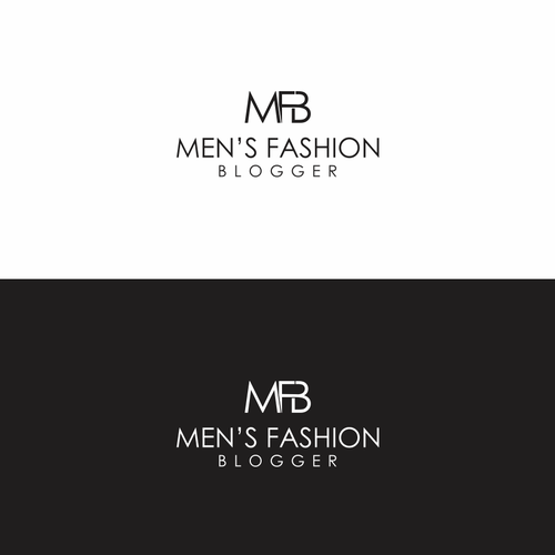 Minimalist Logo Mens Fashion Blog | Logo design contest